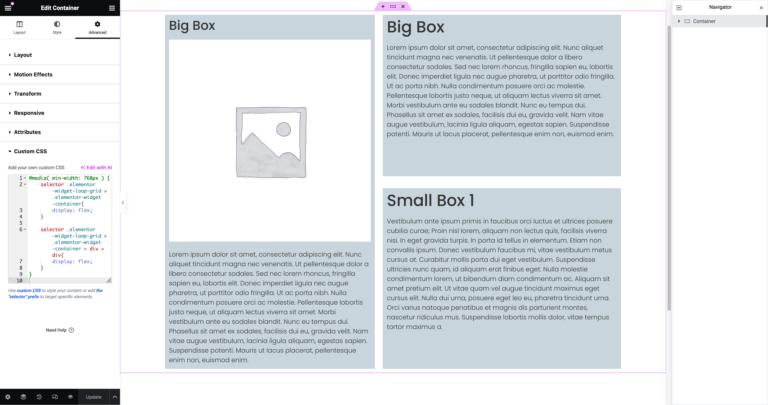 Creating a Two-Column Layout with boxes that align at top and bottom ...
